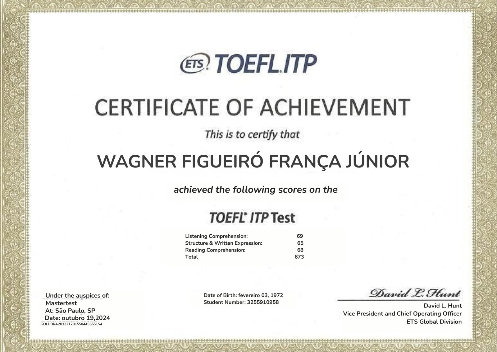 TOEFL ITP Certification - DualisEdu